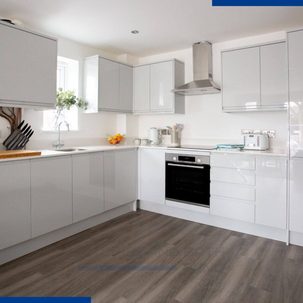 Modern All White Open Kitchen | Get a Quote Today